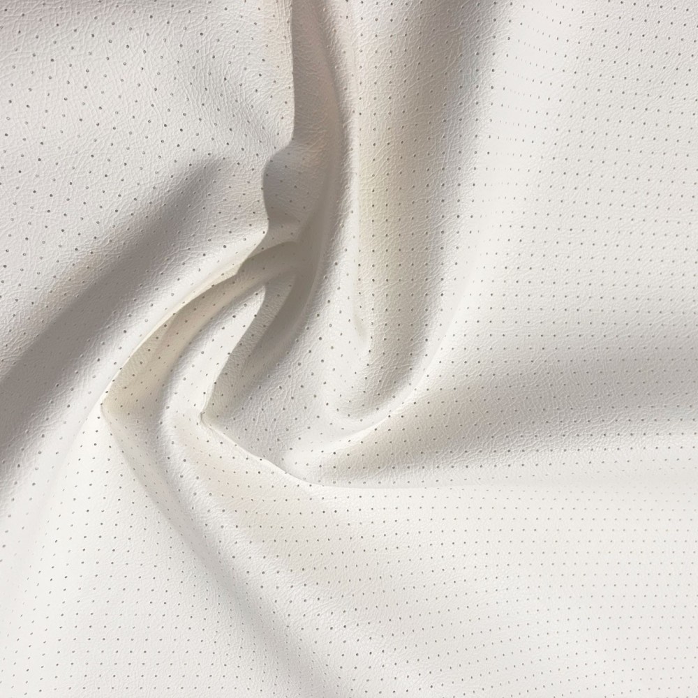 Perforated Leatherette Fabric - EU Fabrics