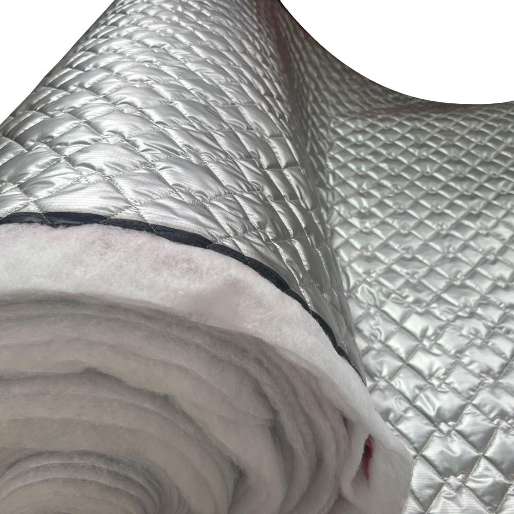 Quilted Reflective Ripstop Fabric - EU Fabrics