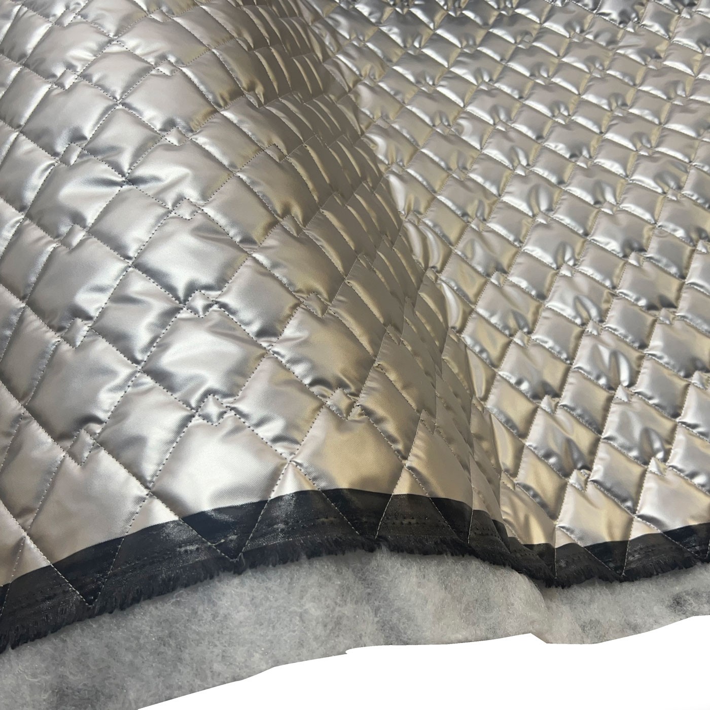 Quilted Reflective Ripstop Fabric - EU Fabrics