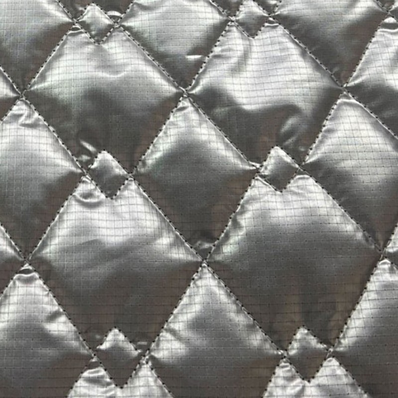 Quilted Reflective Waterproof Ripstop Fabric – 150cm Wide