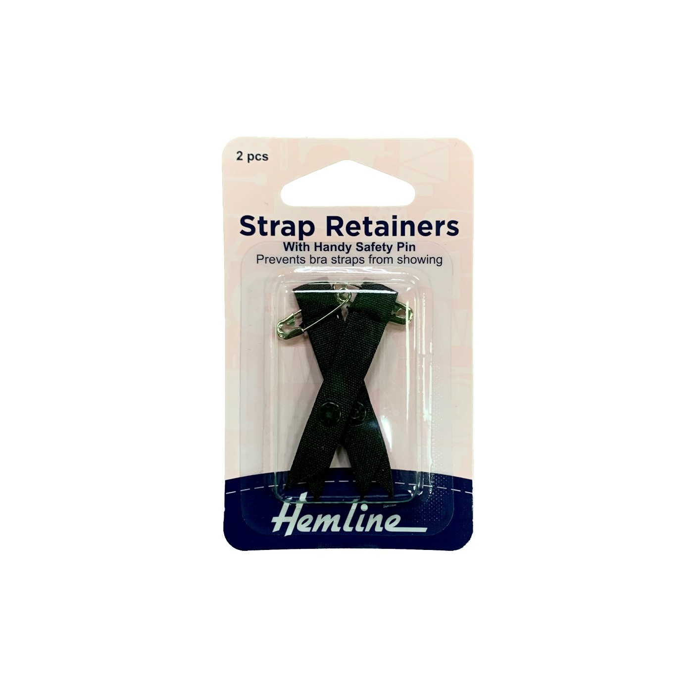 Strap Retainers With Handly Safety Pin - EU Fabrics