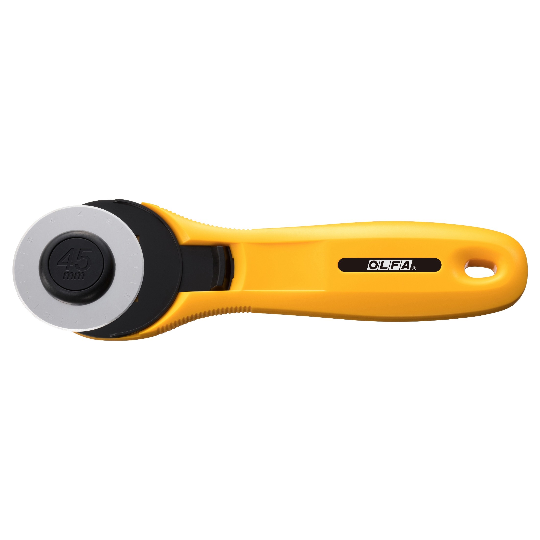 Newly re-designed Rotary Cutter 45mm Yellow - EU Fabrics